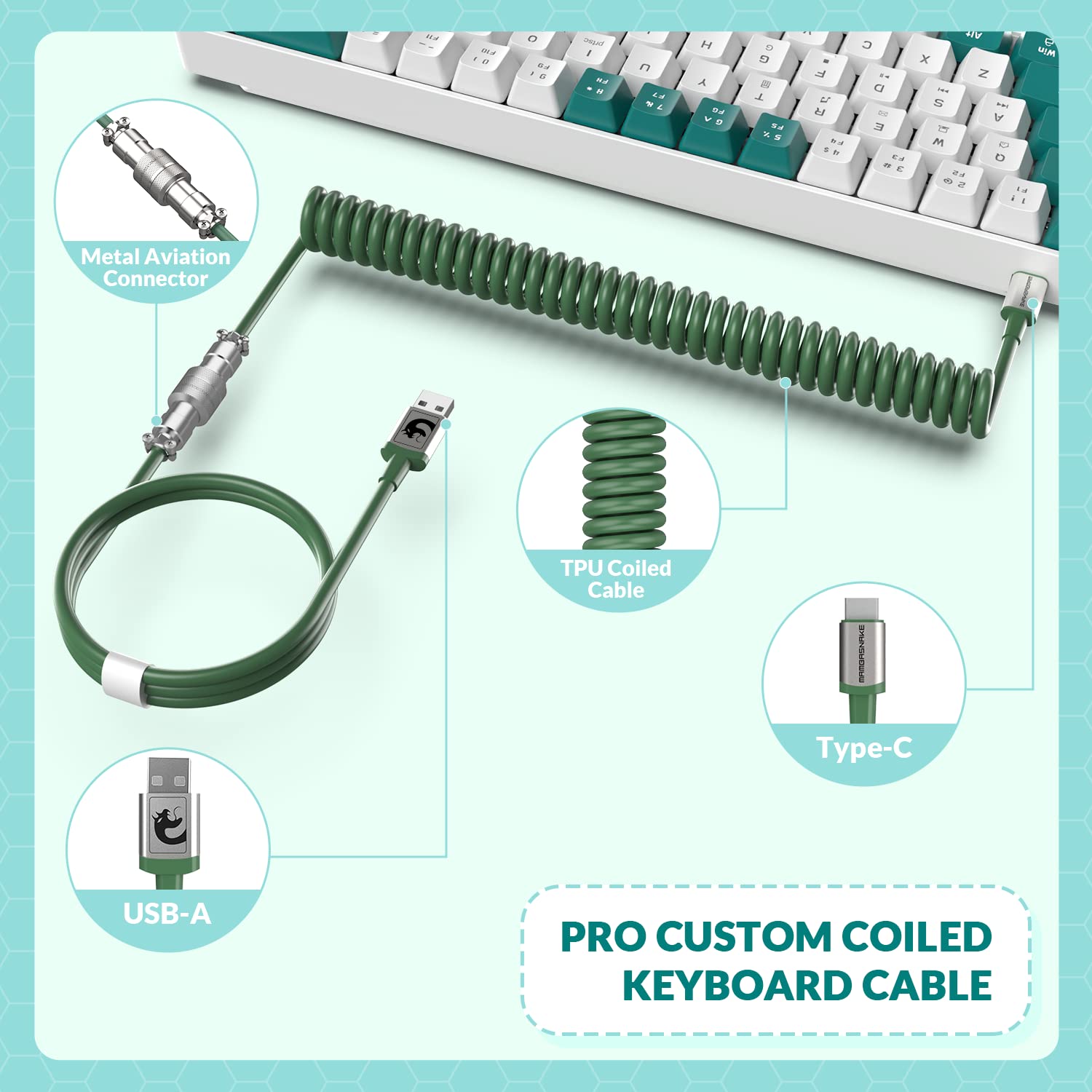 Mua ZIYOU LANG RK-T8 Wired 65% Mechanical Gaming Keyboard with RGB LED ...