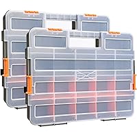 CASOMAN Double Side Tool Organizer, with Impact Resistant Polymer and ...