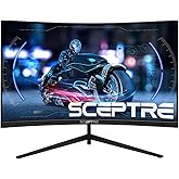 Amazon.com: Sceptre 24-Inch,FHD 1080p Curved 144Hz Gaming Monitor AMD ...