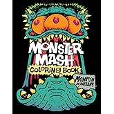 Monster Mash Coloring Book: Green Edition of Crazy Weird Wacky Zany ...