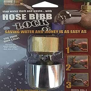 Amazon.com : Conservco DSL-1 Hose Bibb Lock : Household Vacuum Hoses ...