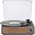 Amazon.com: Record Player Turntable Wireless Portable LP Phonograph ...