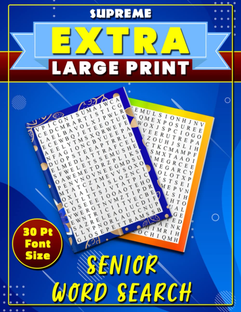 Mua Supreme Extra Large Print Senior Word Search: Bold Print. Very ...