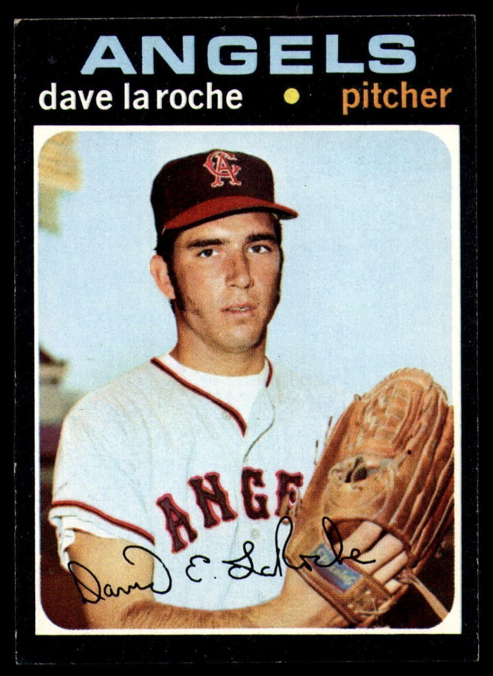 Amazon.com: 1971 Topps #174 Dave LaRoche Ex-Mint RC Rookie Angels ...