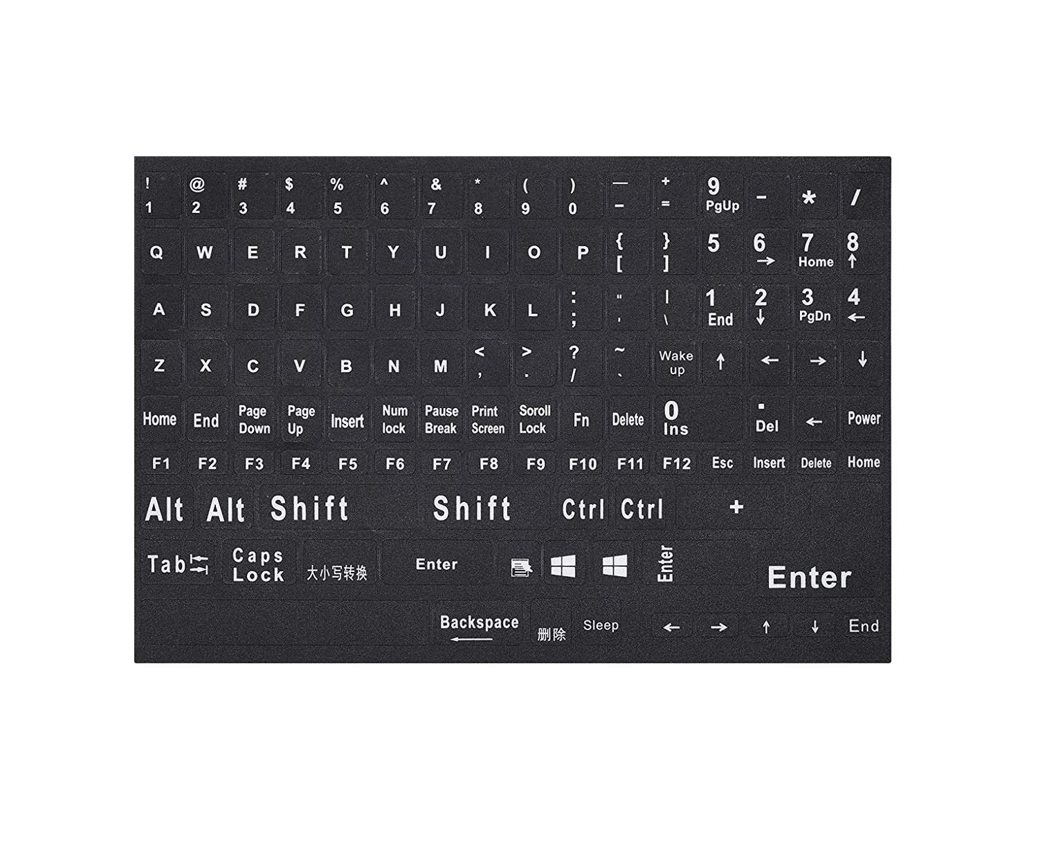 Mua English Keyboard Stickers Big Letter Full Size Universal PC ...
