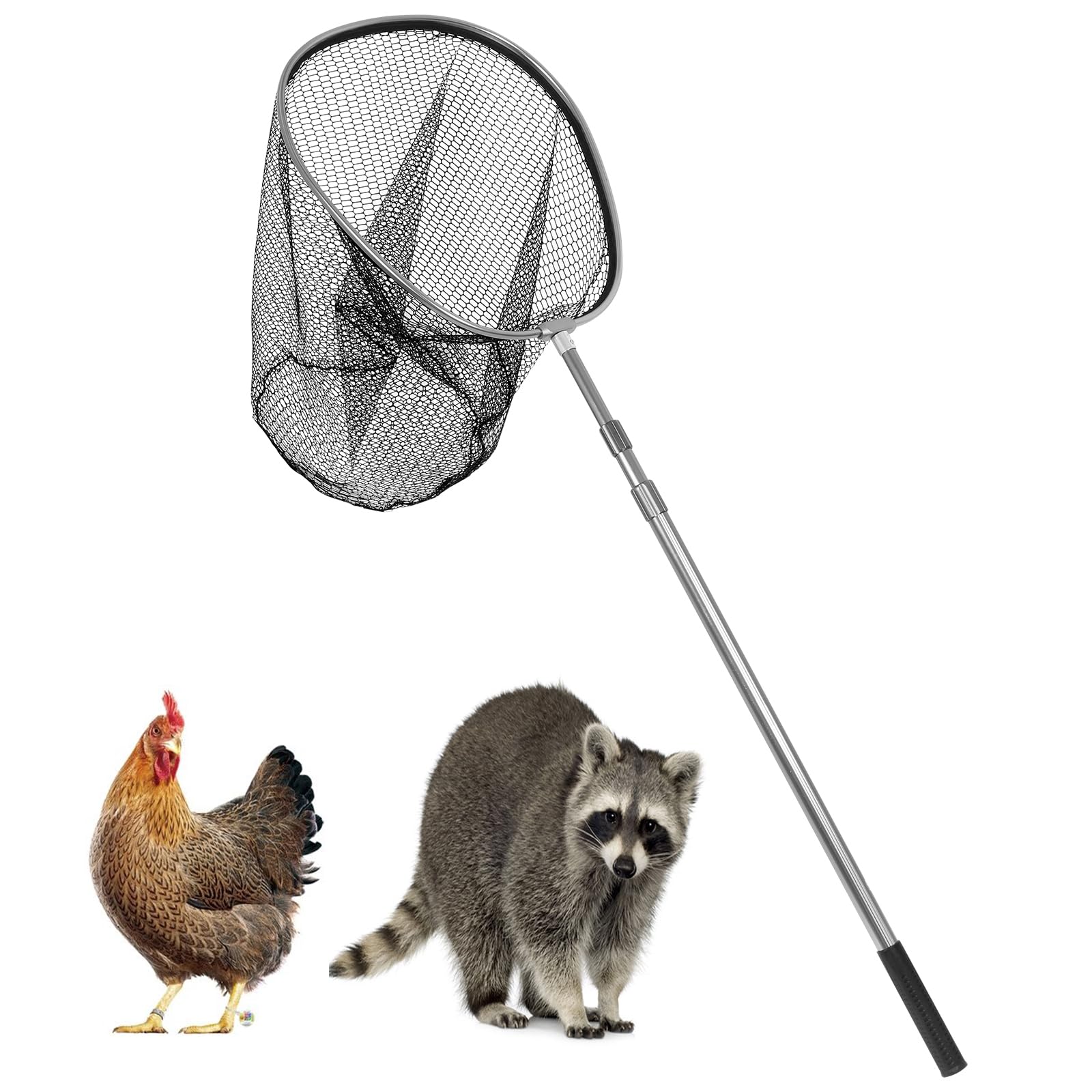 foriy Catch Net Small Animal Control Catcher Net Catch Pole Net with ...