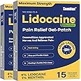 Amazon.com: Sumifun 4% Lidocaine Patches Plus 1% Menthol - 30 Counts ...