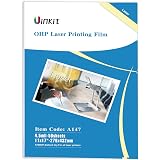 OHP Film Overhead Projector Film - 8.5x11 for Laser Jet Printer and ...