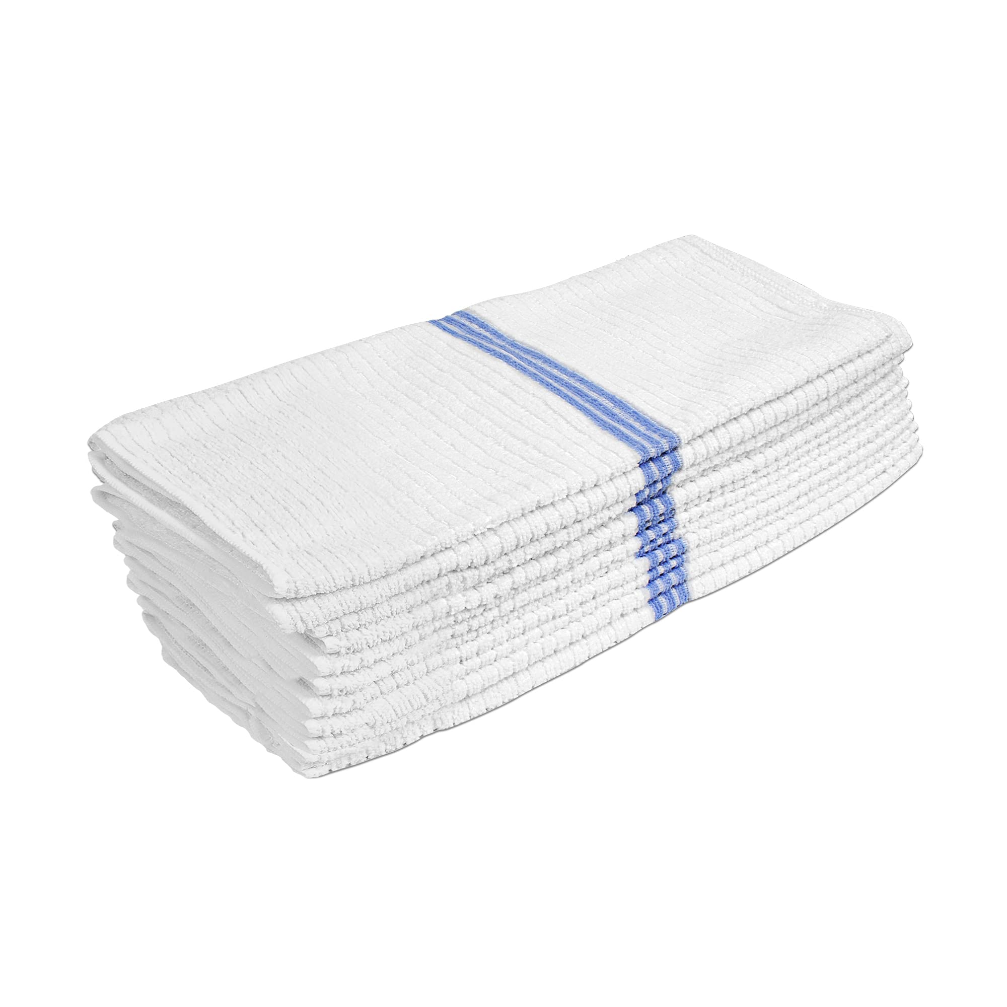 Nouvelle Legende Ribbed Microfiber Bar Mop Towels, Super Absorbent ...