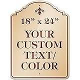 Amazon.com : Custom Sign, Customized for Outdoor/Indoor Use ...