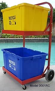 Recycle Caddy Bin Cart The Original: Amazon.ca: Tools & Home Improvement