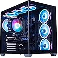Amazon.com: MLOONG Darkness Dragon Gaming PC,AMD Ryzen 5 5500 4.2 GHz ...