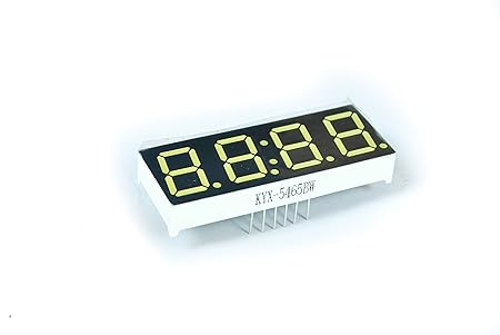 7 Segment Display - 4 Digit Clock Type: Amazon.in: Electronics