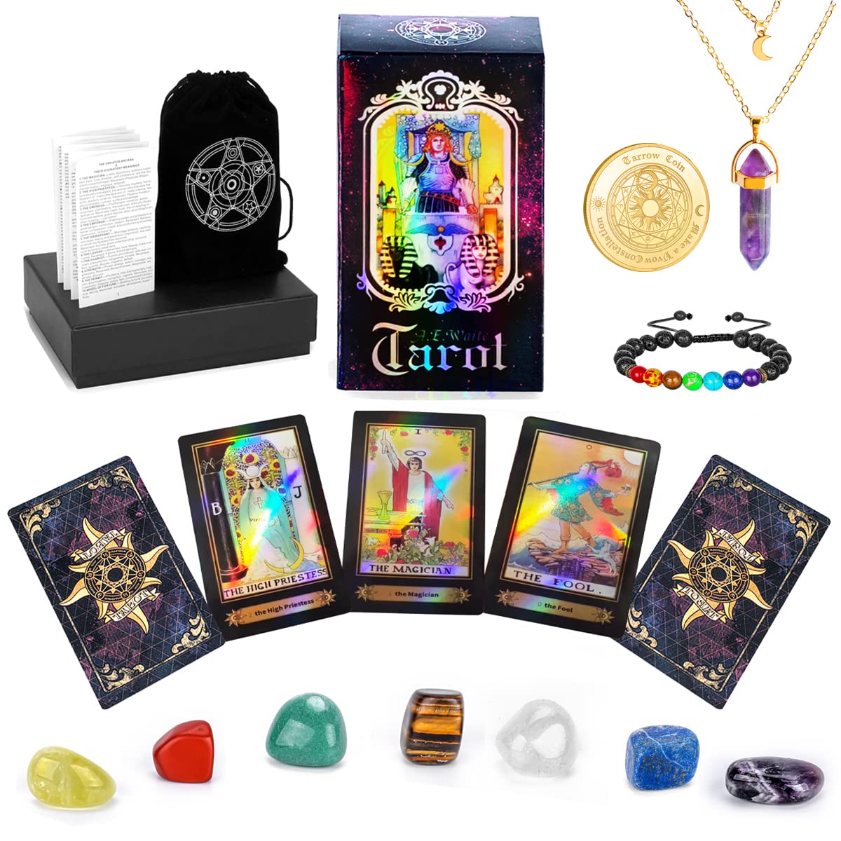 Mua Roxiuc Tarot Cards Set Deck with Guidebook-Tarot Cards Fortune ...
