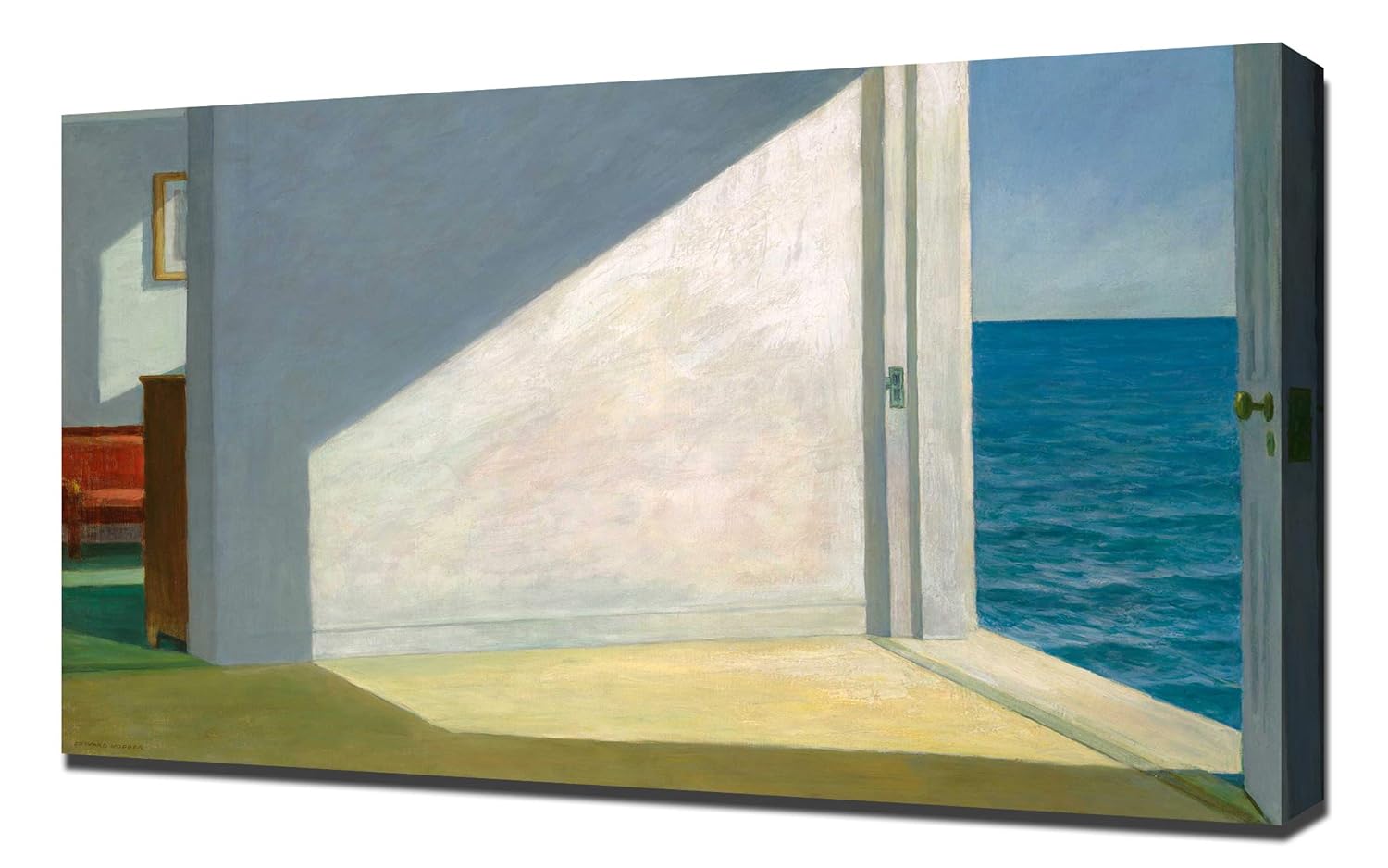 Edward Hopper - Rooms By The Sea - Impresión En Lienzo: Amazon.es: Hogar