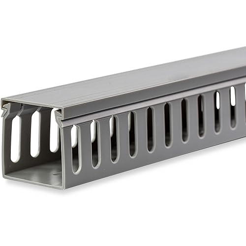 StarTech.com 2x2in Open Slot Wiring Cable Raceway Duct with Cover ...