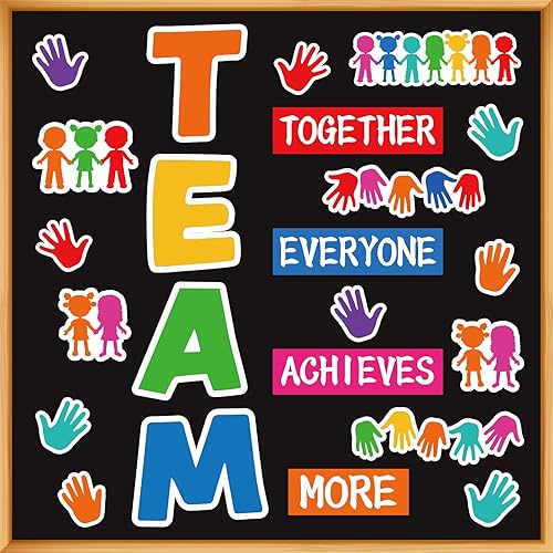 Team Bulletin Board Decoration Set Welcome Classroom Bulletin Board ...