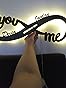 Amazon.com: Namofactur Infinity I Love You LED Light Wall Hanging ...