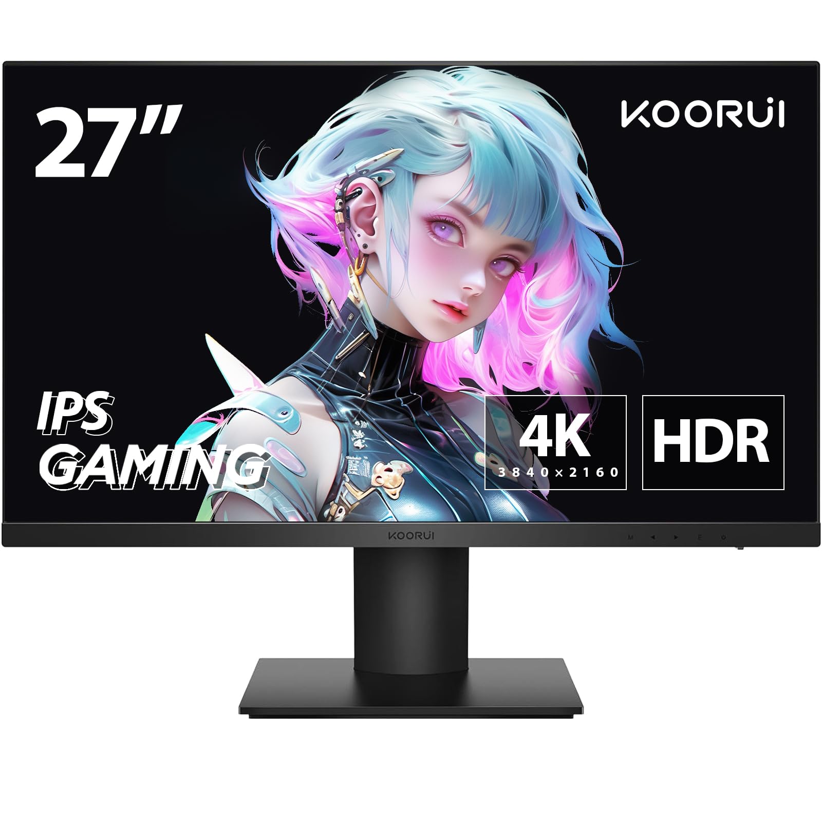 Mua KOORUI 27-inch Monitor, 4K Gaming Monitor, Display, IPS Matte, Desktop PC Monitor, 60Hz/4ms ...