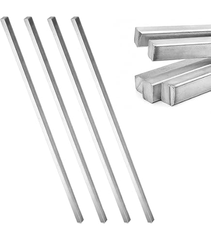 White 4" Interior Diameter Square Tube Mailing Tubes 6005A-T6 Thin Wall ...
