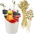 Amazon.com: 50pk 14oz White Charcuterie Cups with 200 Sticks (2 Types ...