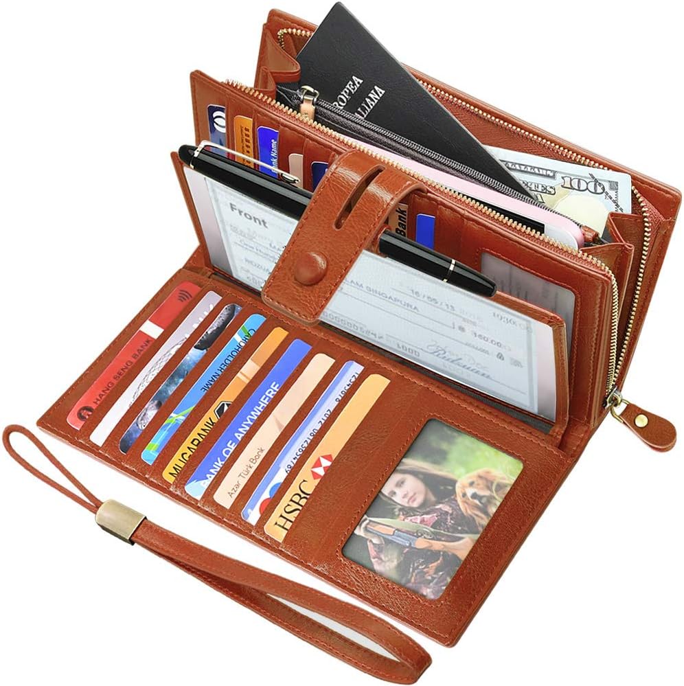 Clothes Shoes Accessories Holder Checkbook Cards Leather Format 