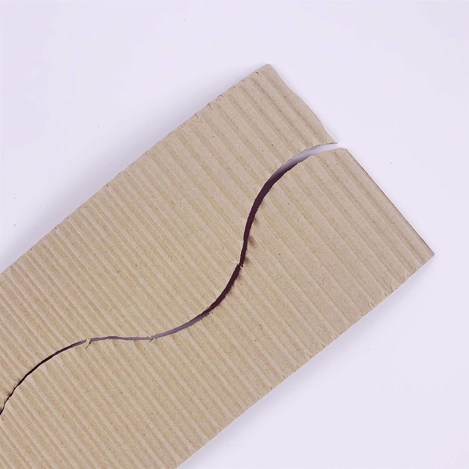 Natural Hessian Display Border Roll Corrugated Border Roll in a Natural ...