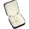 Amazon.com: Travel Jewelry Case, Travel Jewelry Box, Mini Jewelry ...