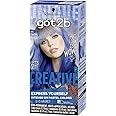 Amazon.com : Got2b Creative Semi-Permanent Hair Color, 095 Electric ...
