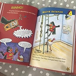 Amazon.com: Bok! Bok! Boom!: A Branches Book (Kung Pow Chicken #2 ...