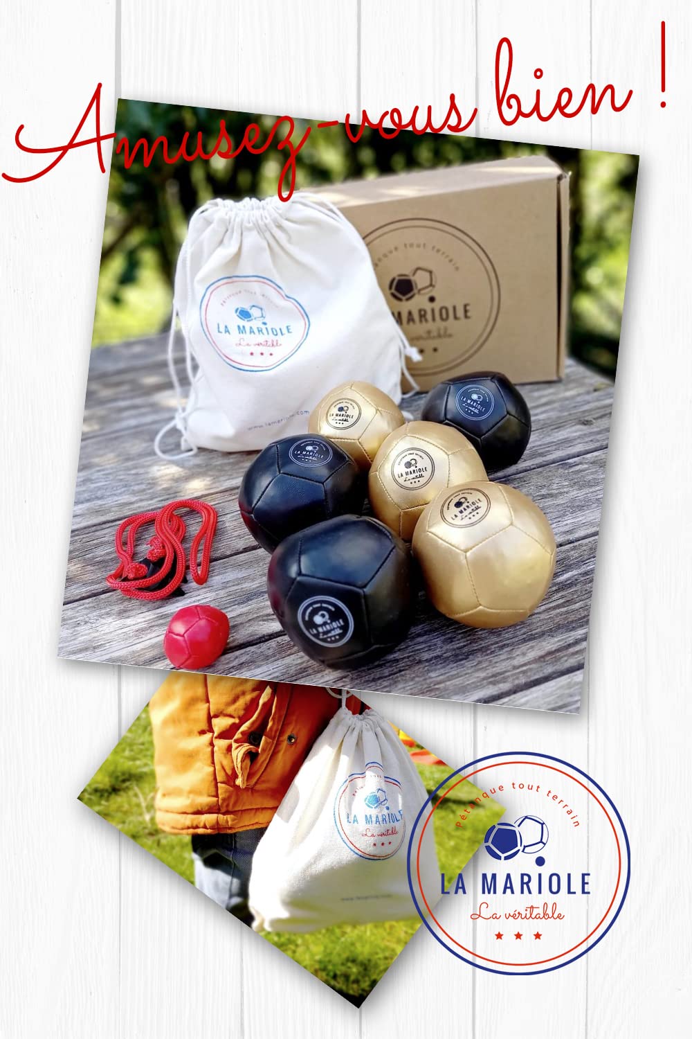 Mua La Mariole La Mariole Petanque Ball Set, French Hit, All Terrain ...