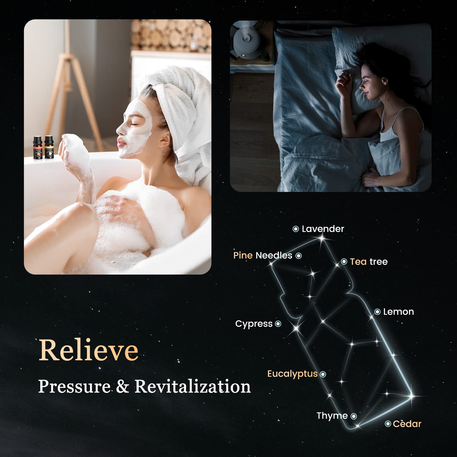 Mua 100% Pure Essential Oils Set, Aromatherapy Oils for Diffusers ...