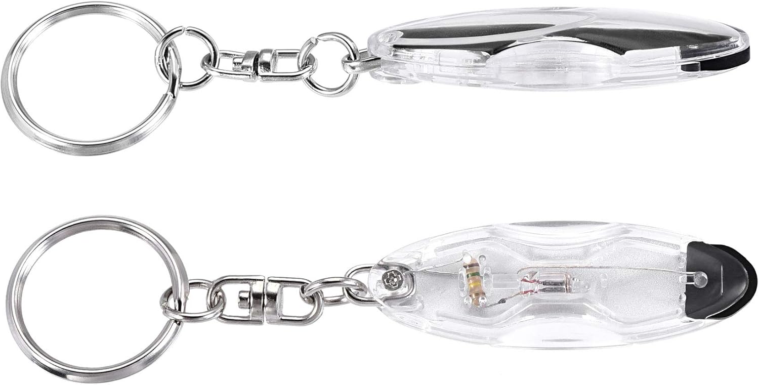 sourcing map Static Electricity Discharger Keychain, Human Body/Car ...