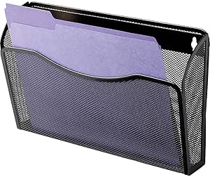 Rolodex Wall File, MESH Pocket Wall File Letter, 1 Unit, Black (21931 ...