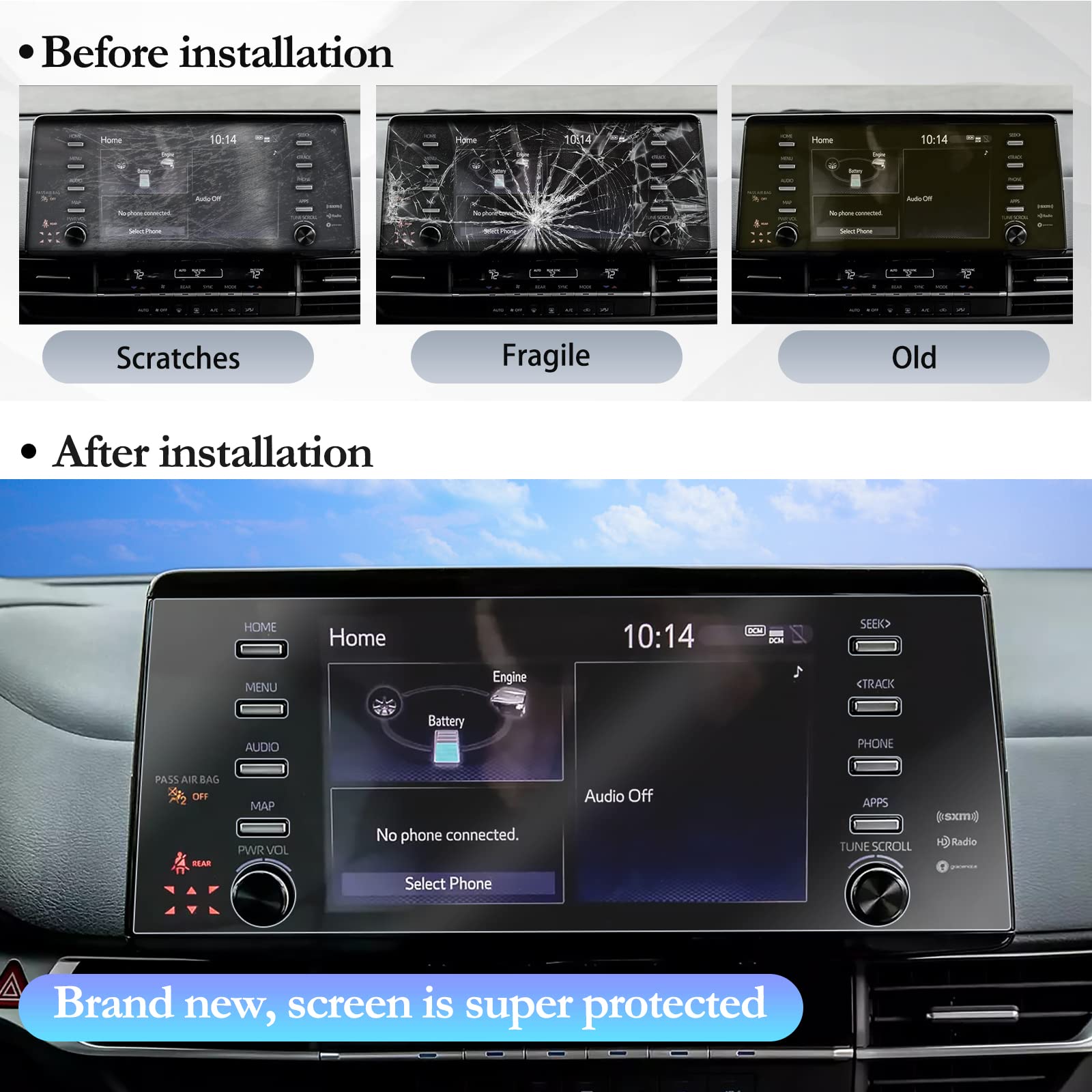 Mua SKTU for 2024 Toyota Sienna Accessories Screen Protector for 2021 ...