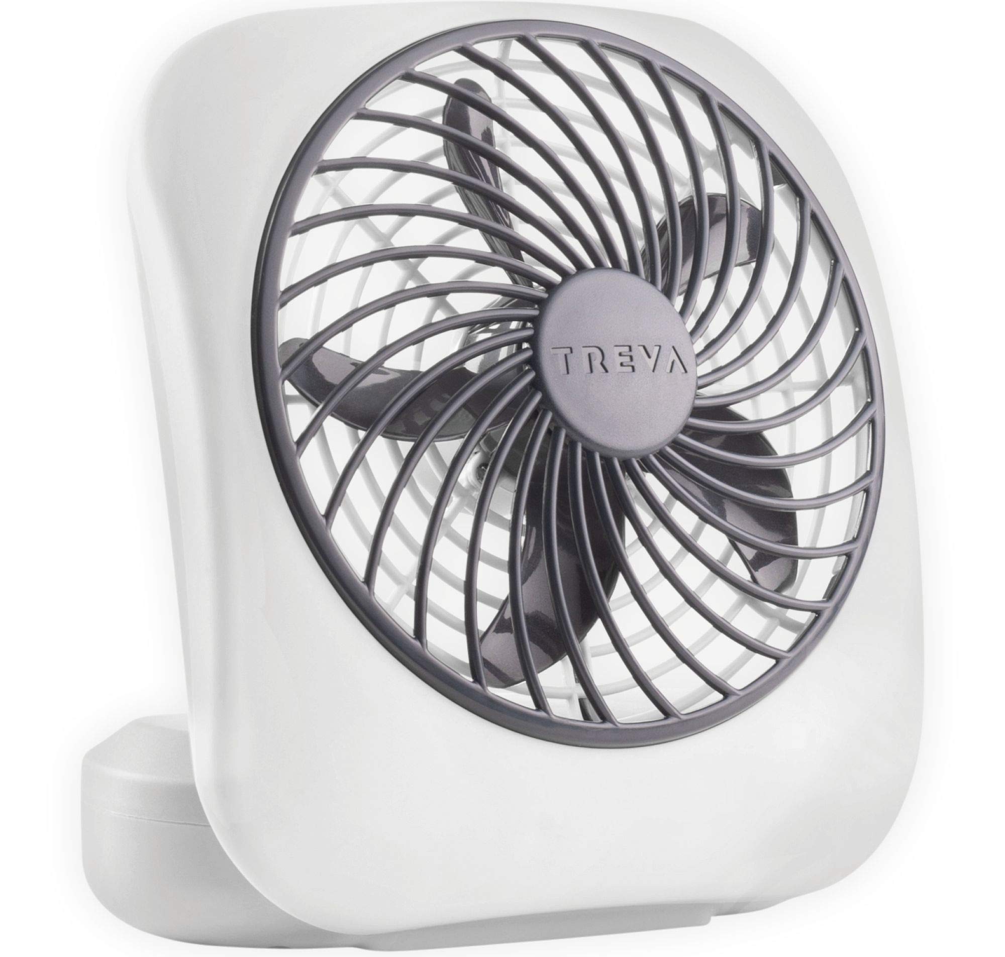 Mua Treva 5 Inch Battery Powered Fan Portable Desk Fan 2 Cooling Speeds ...