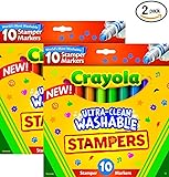 Amazon.com : RoseArt A-Z Alphabet Stamper Markers, 26-Count, Assorted ...