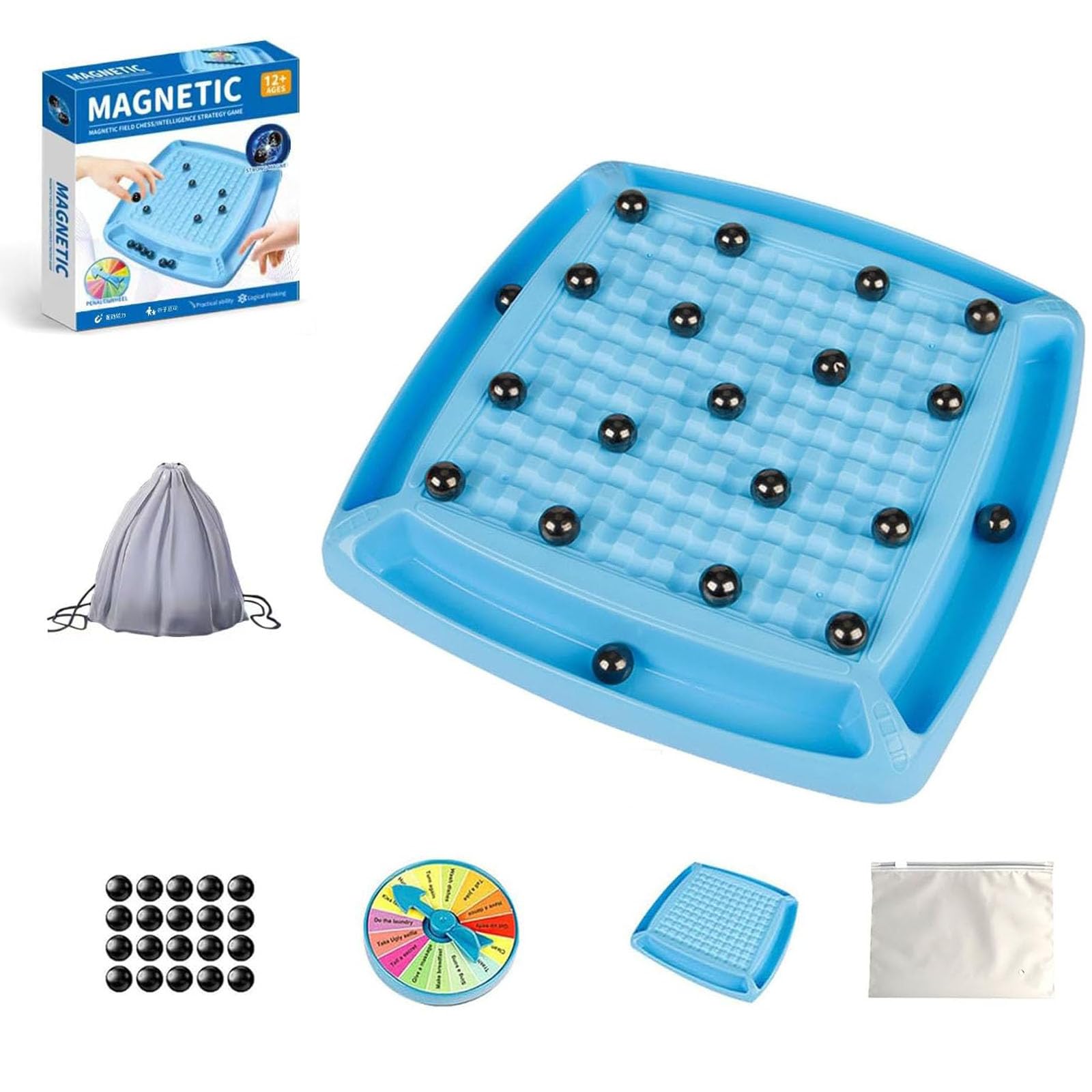 Mua 2024 New Magnetic Chess Game with Punishment Wheel Set, Magnet ...