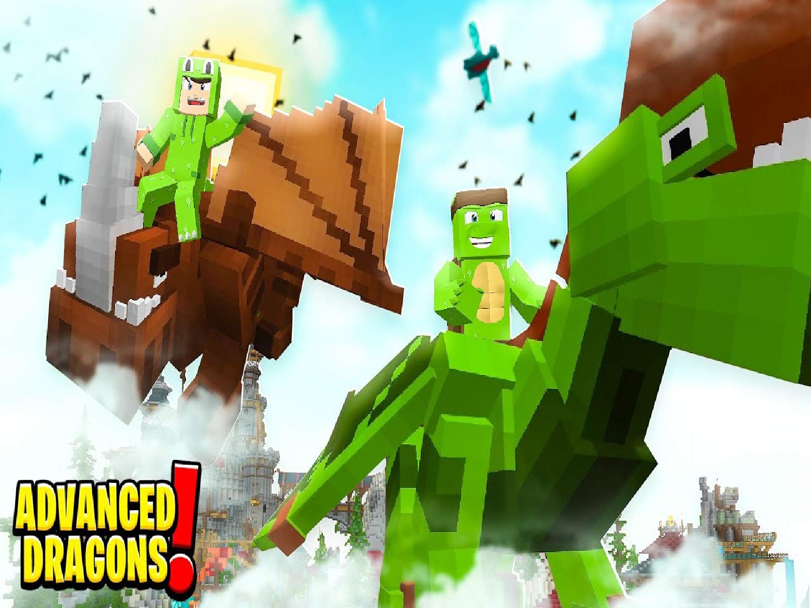 Watch Clip: Tiny Turtle Minecraft Dragons | Prime Video