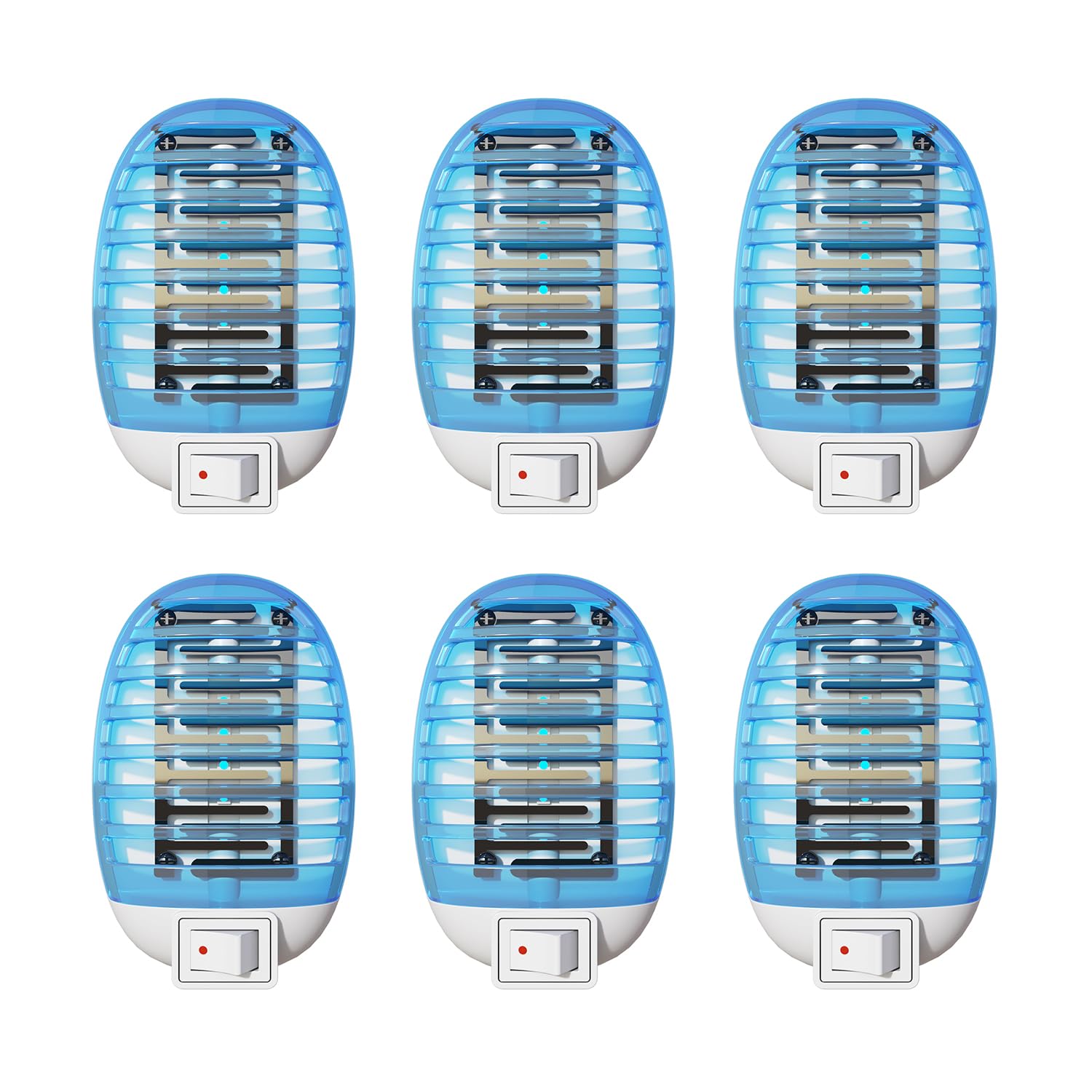 Indoor Bug Zappers, Flying Insect Trap Plug-in, Mosquitoes Killer, Fly ...