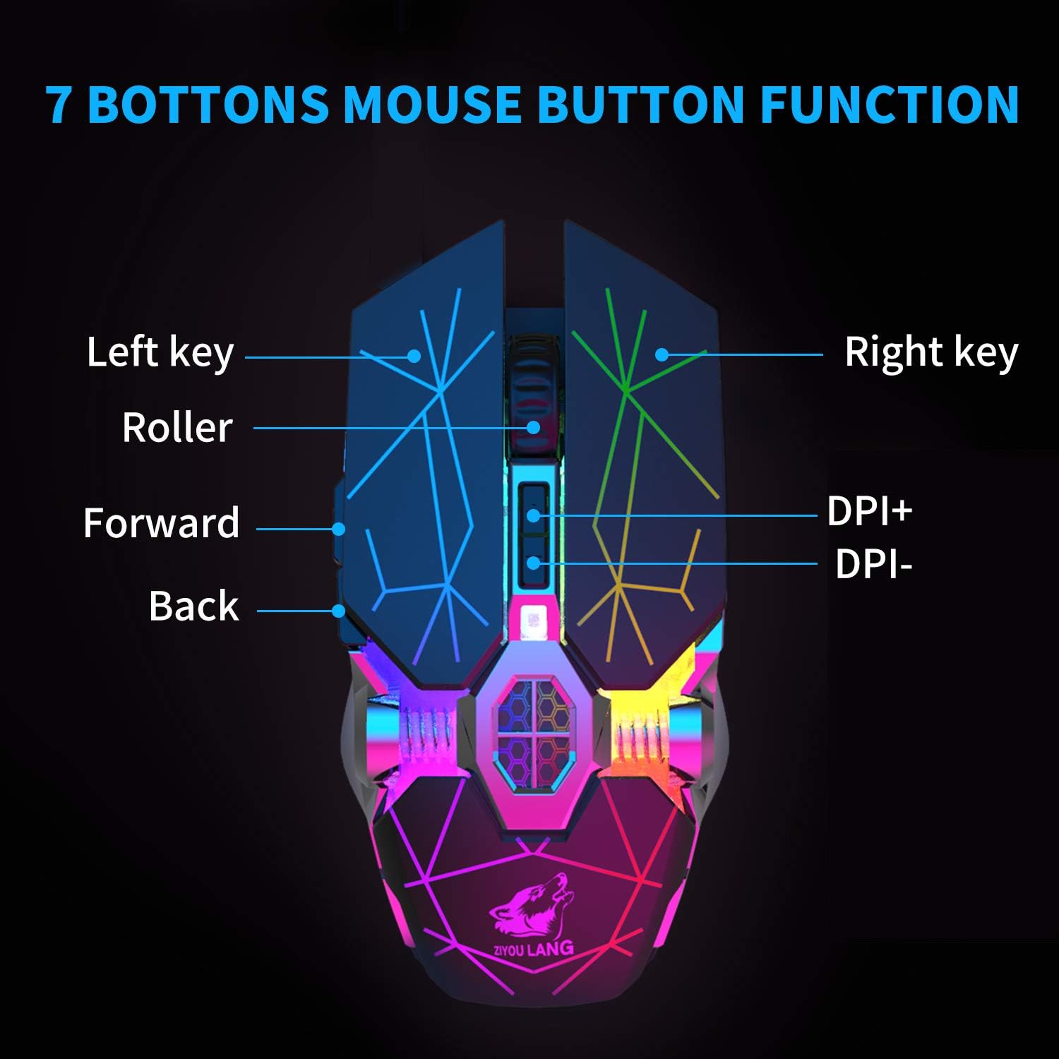 Syosin LS-01 mouse gaming wireless - Prodotti HIgh tech