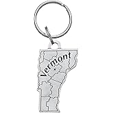 DANFORTH - Sunflower Keychain – Handcrafted Pewter, 2 Inches, Made in ...