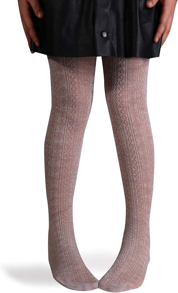 Collant bimba disegno trecce: Amazon.co.uk: Clothing