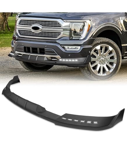 Ford Fusion Front Bumper Lips Q1-TECH, Front Bumper Lip STP-Style ...