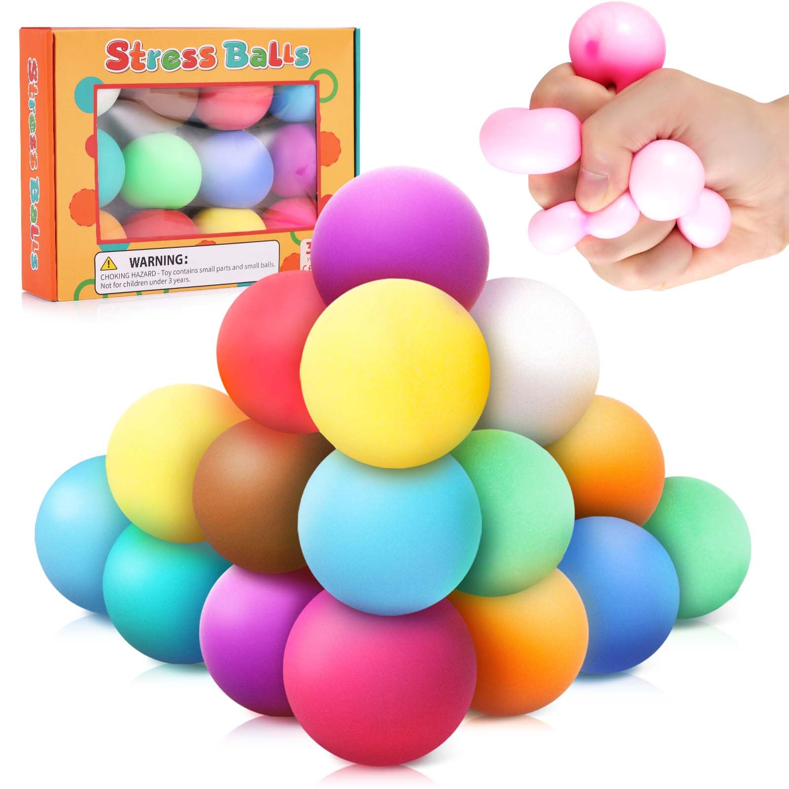 Mua Slowrising Stress Balls for Kids Adults- 12 Pack Stretch Squeeze ...