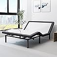 Amazon.com: Blissful Nights e4 King Adjustable Bed Base Frame with Massage, Anti-Snore, Zero ...