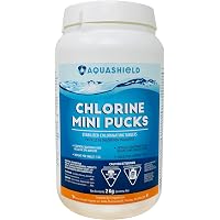 Chlorine Mini Pucks for Spa & Hot Tubs (2 KG) by Aquashield : Amazon.ca ...