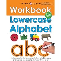 Amazon.com: Wipe Clean Workbook Lowercase Alphabet: Includes Wipe-Clean Pen (Wipe Clean Learning ...