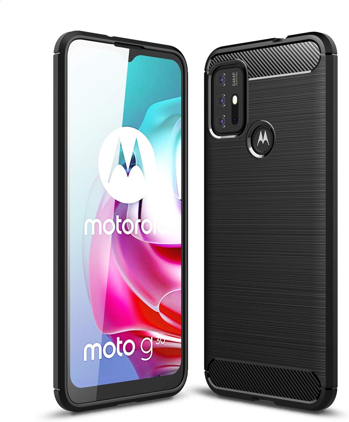 Wuzixi Case for Motorola Moto G30.Soft silicone sleeve design ...