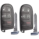 Amazon.com: MechanMagic Key Fob Replacement Compatible for Chrysler 300 ...
